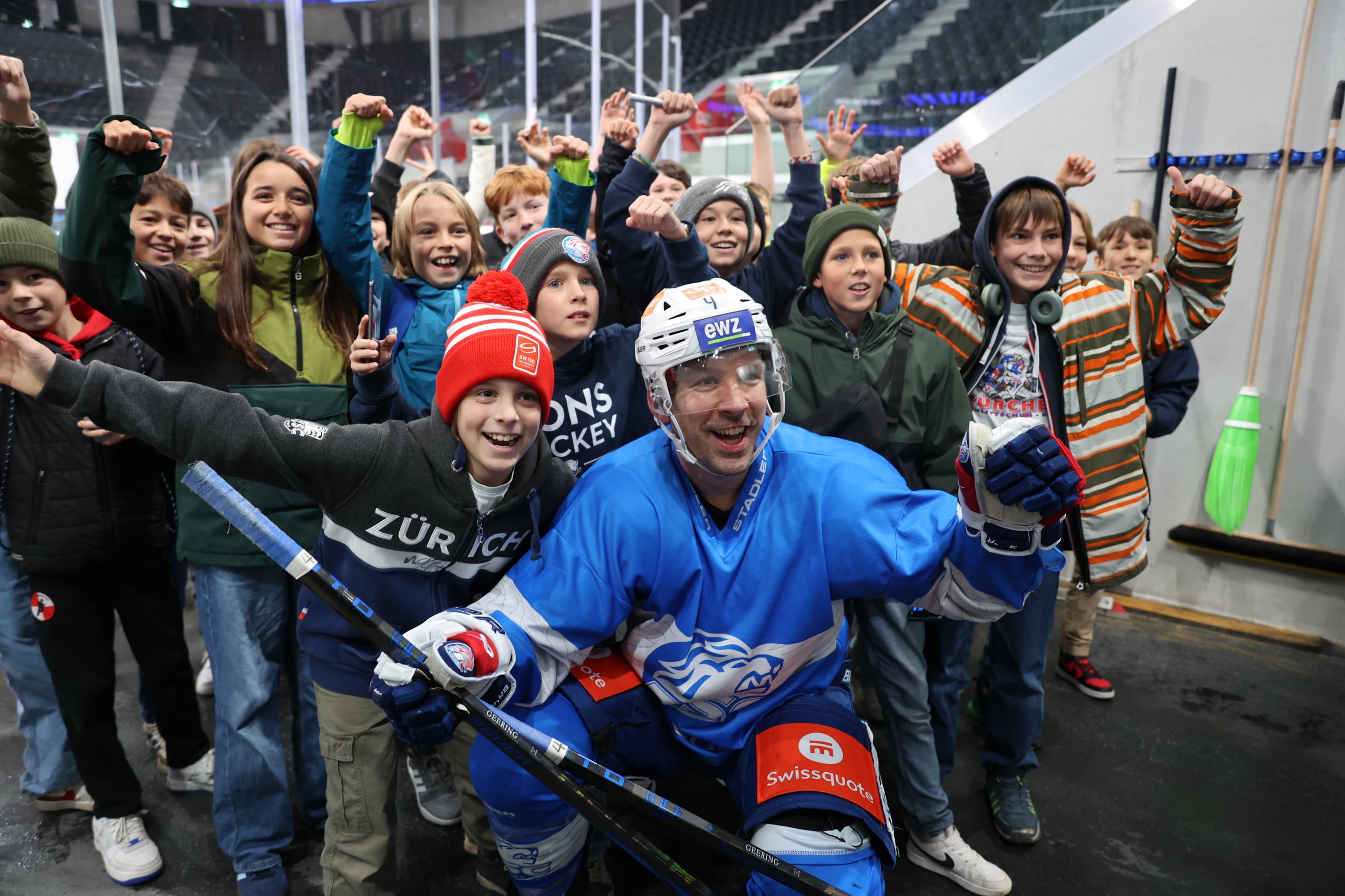 Zukunftstag bei den Lions | ZSC Lions