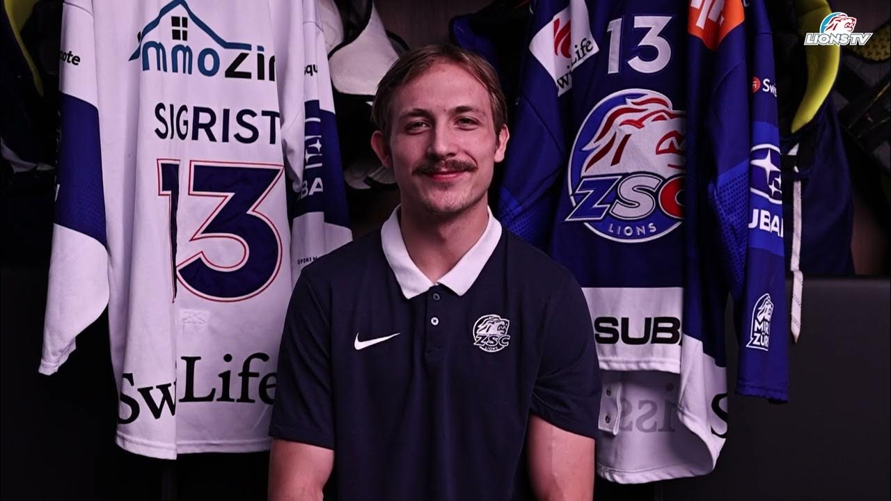 Sneak a Peek: Justin Sigrist in der Garderobe | ZSC Lions